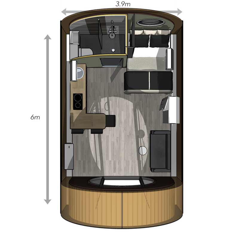 Quality Pods Wales - High Quality Glamping & Garden Pod Manufacturers