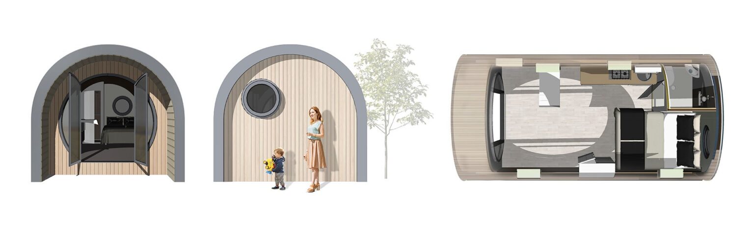 Quality Pods Wales - High Quality Glamping & Garden Pod Manufacturers